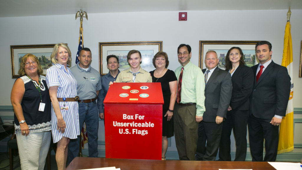Chatham Twp. Scout Creates American Flag Disposal Boxes for Morris ...