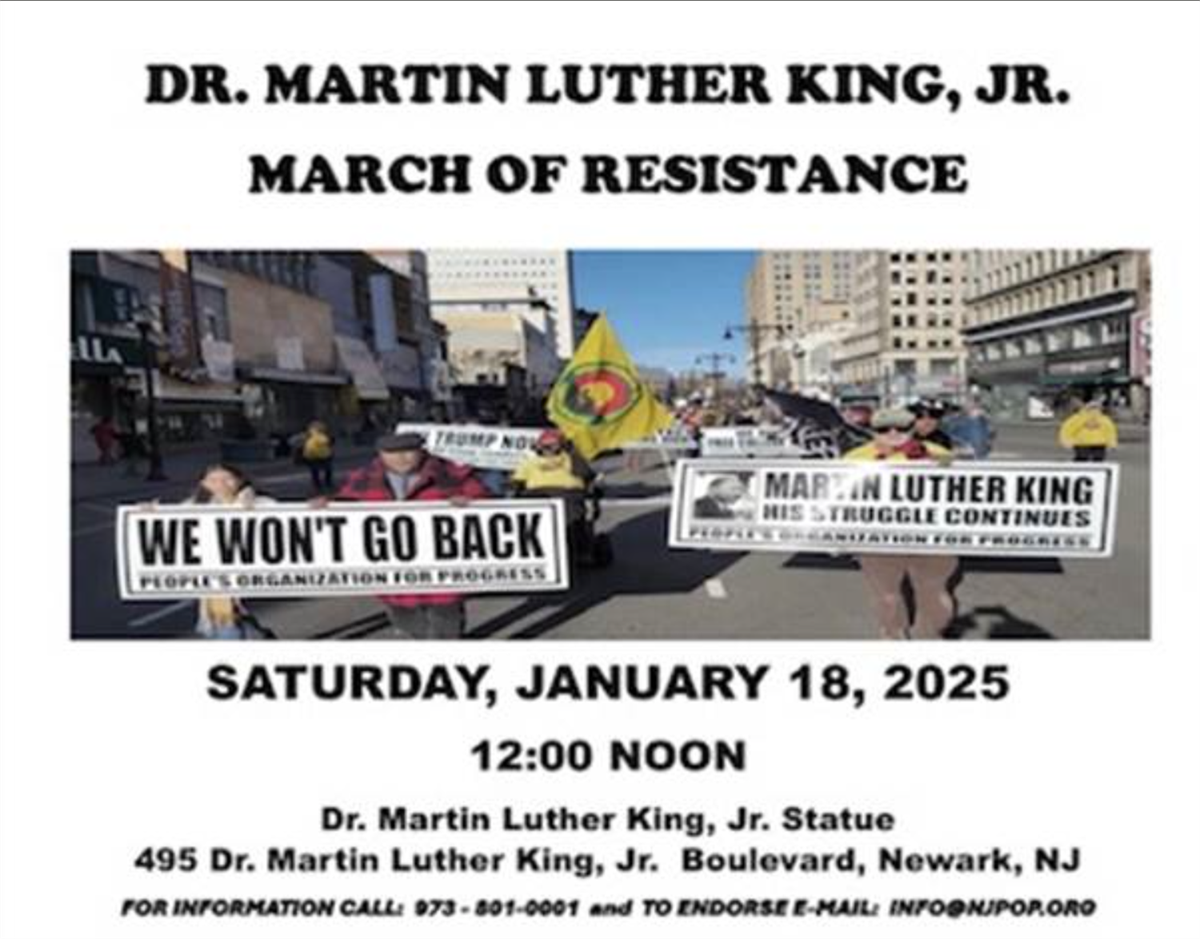 Dr. Martin Luther King, Jr. March of Resistance – Morris County, NJ