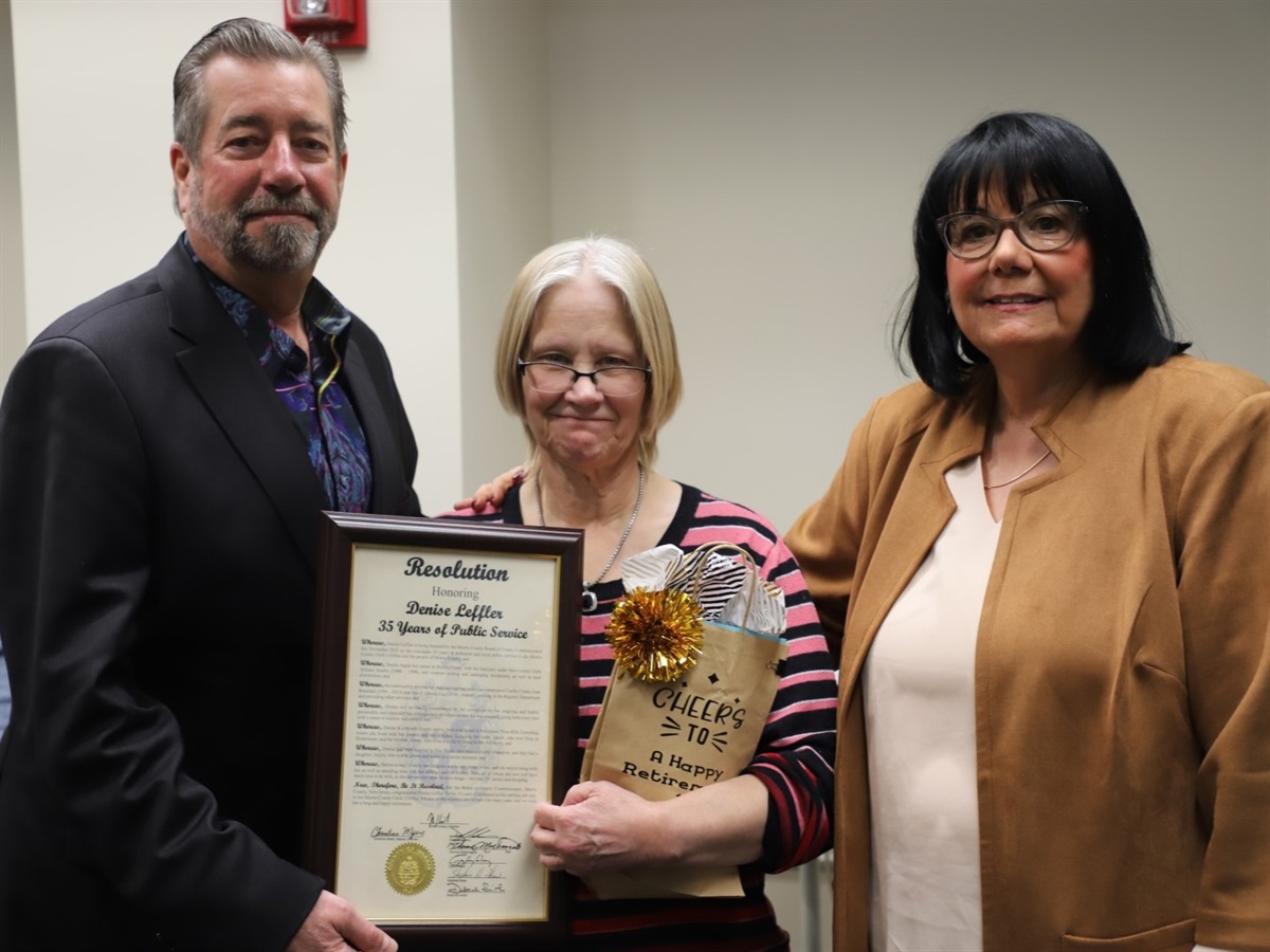 Morris County Congratulates Denise Leffler On Her Retirement – Morris ...