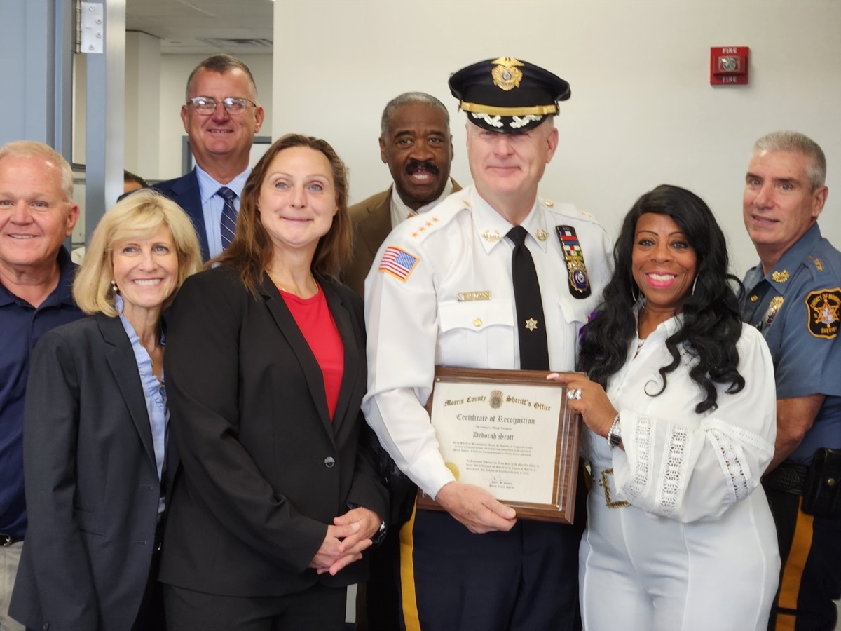 Morris County Congratulates Deborah Scott on Her Retirement – Morris ...